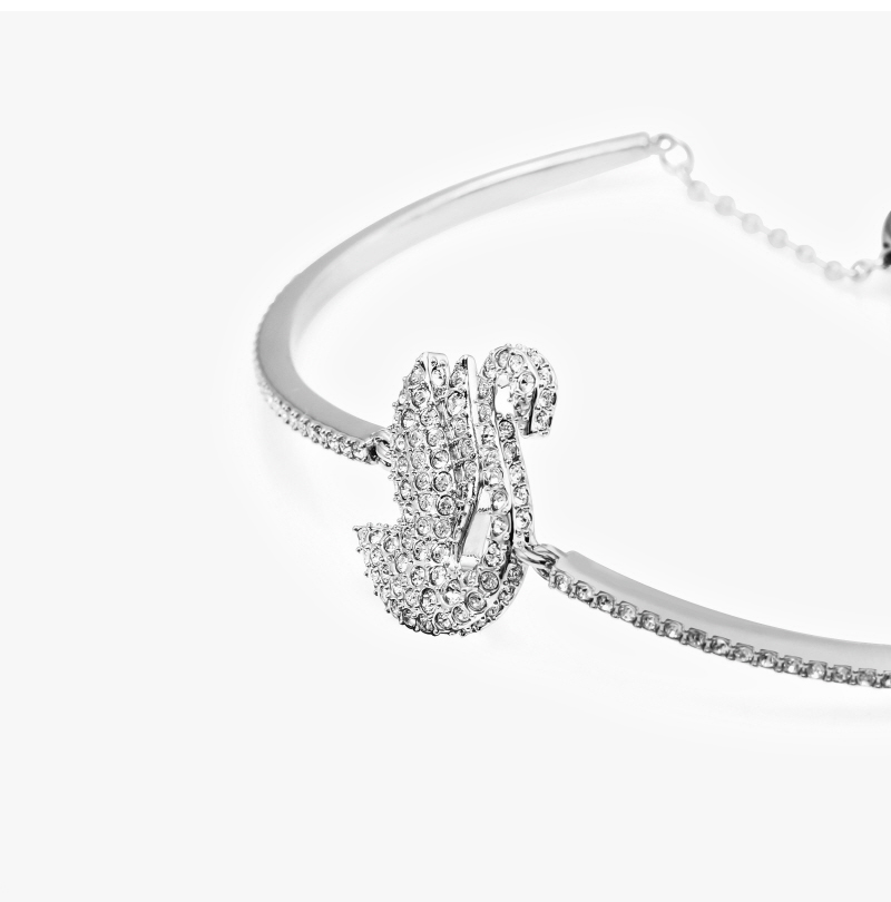 스와로브스키 팔찌 5649772 Iconic Swan 스완 뱅글- 이랜드몰